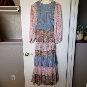 Spell | Dresses | Spell Dolly Rara Gown In Patchwork Nwot Size Xxs ...
